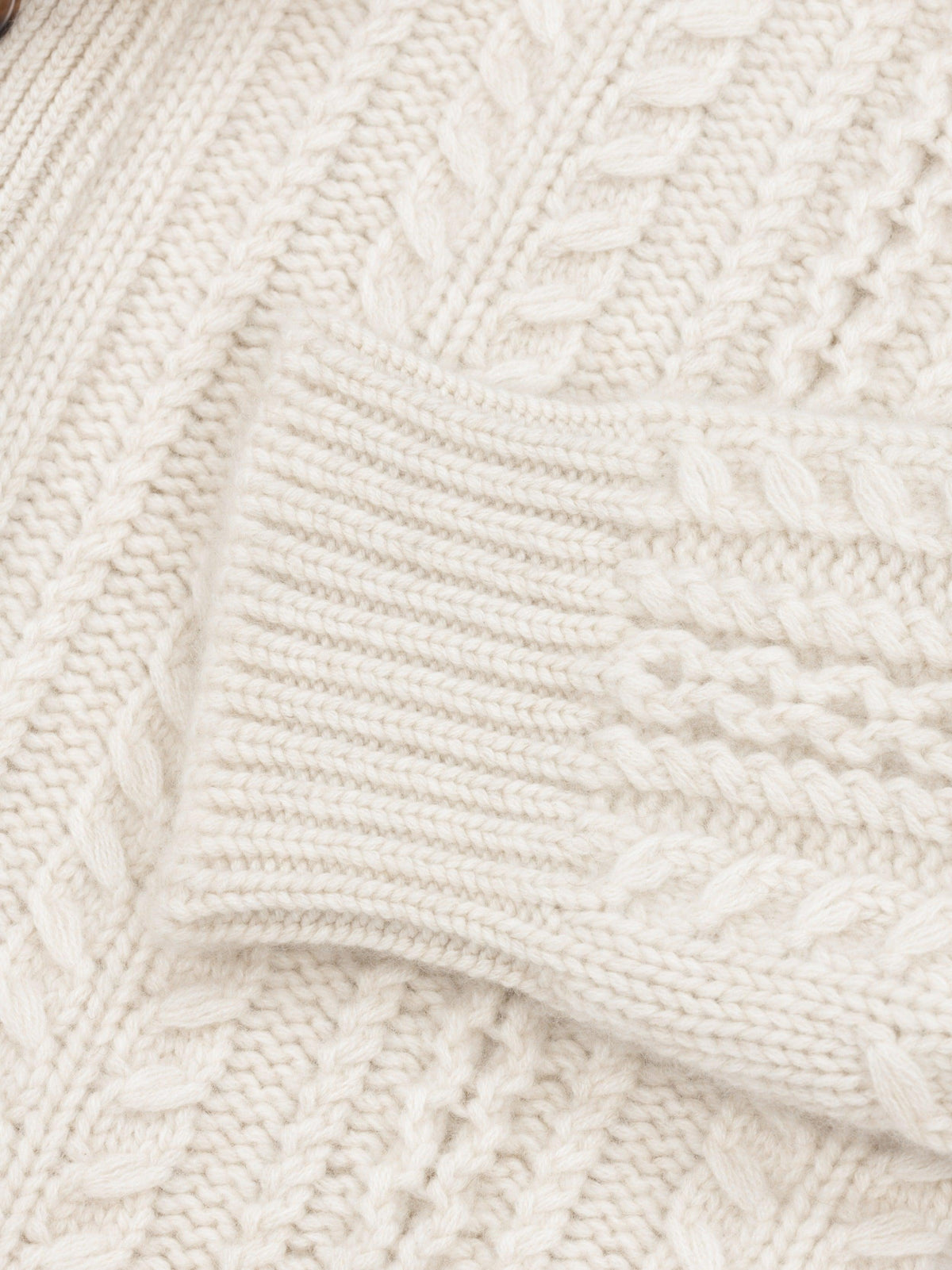 Womens Aspen Bare Undyed Cashmere Knitted Cardigan | Begg x Co